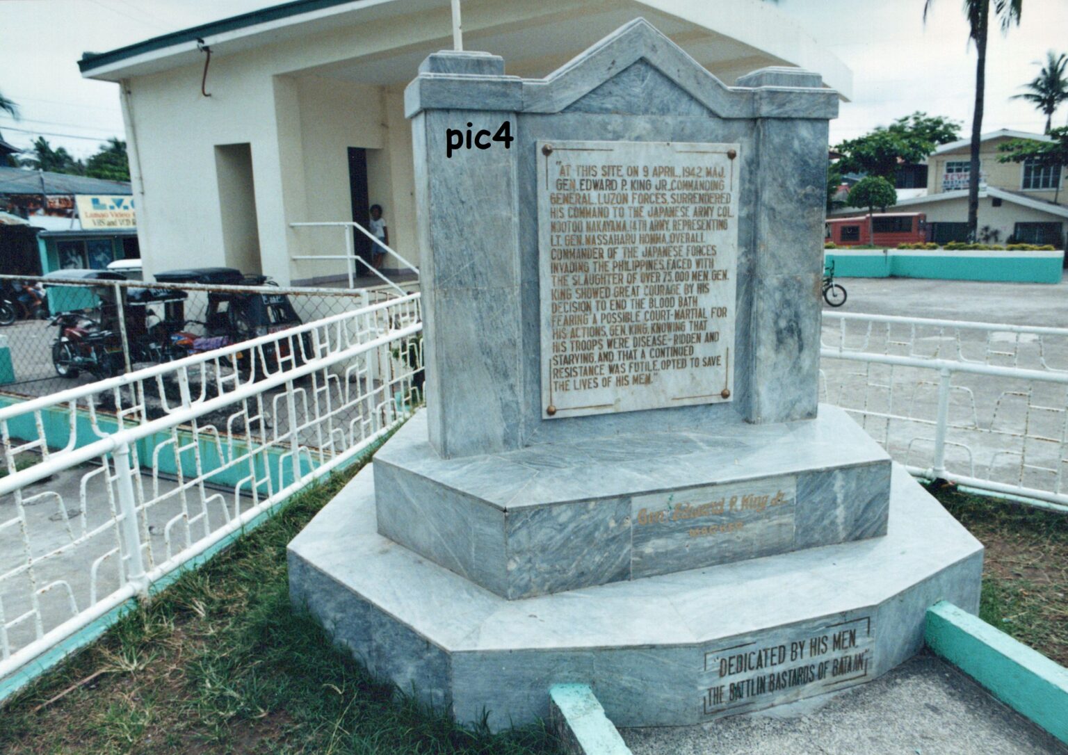 Other WWII Bataan Memorials & Plaques #1 – Philippine-Sailor