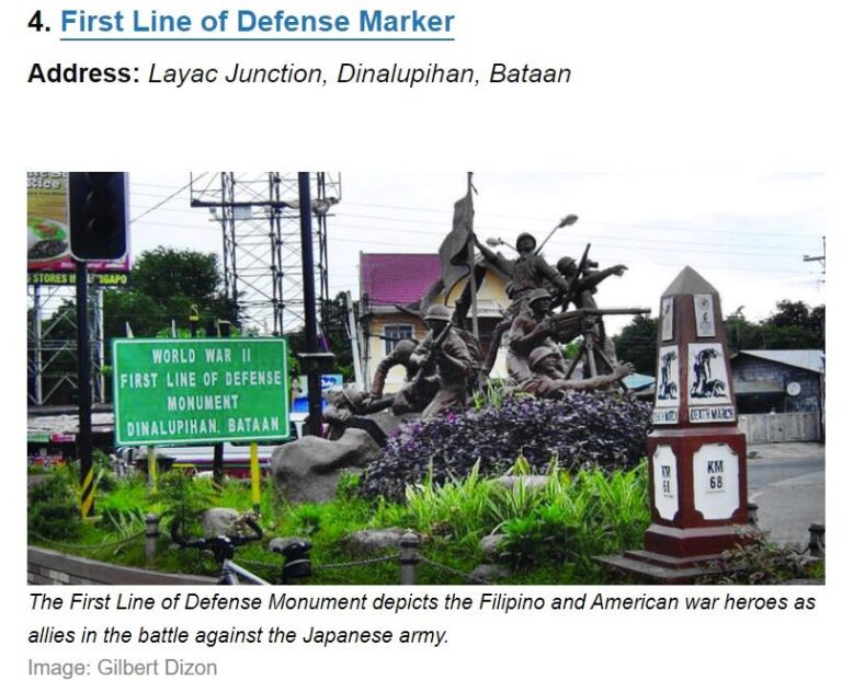 Battle of Layac Junction Plaque – Philippine-Sailor